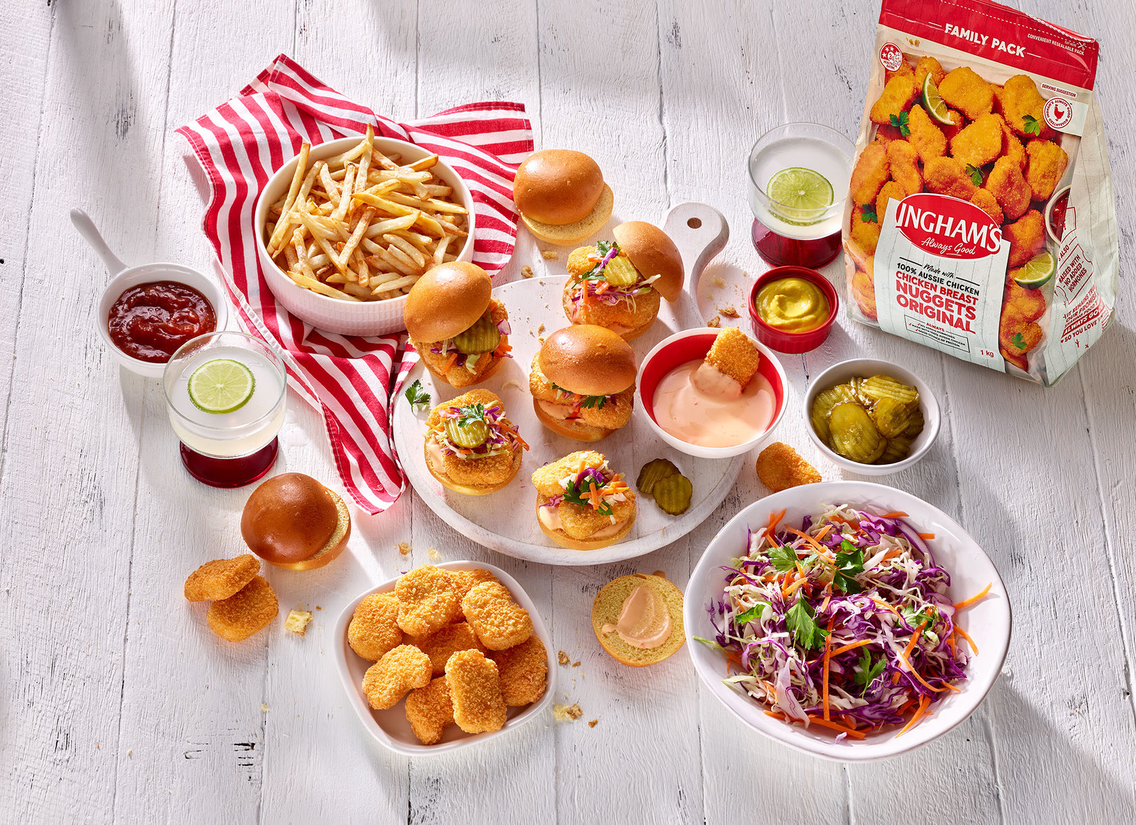 Nugget Sliders - Ingham’s