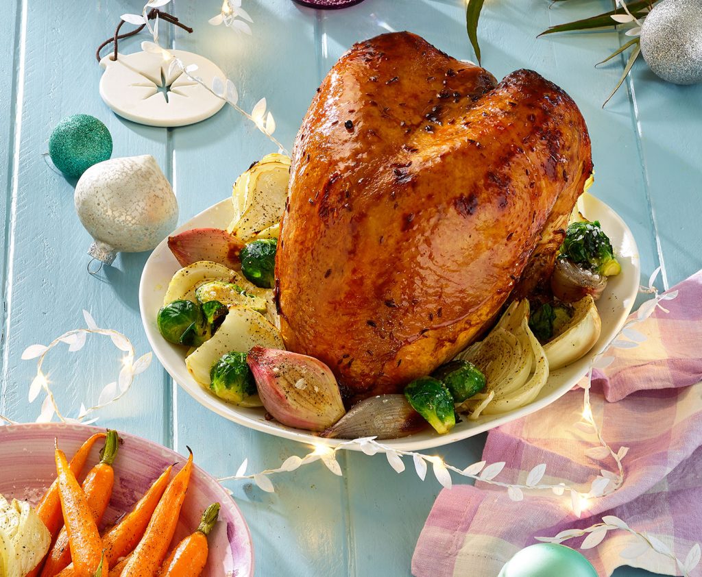Succulent Roast Turkey Buffe with Spiced Honey Glaze | Ingham's